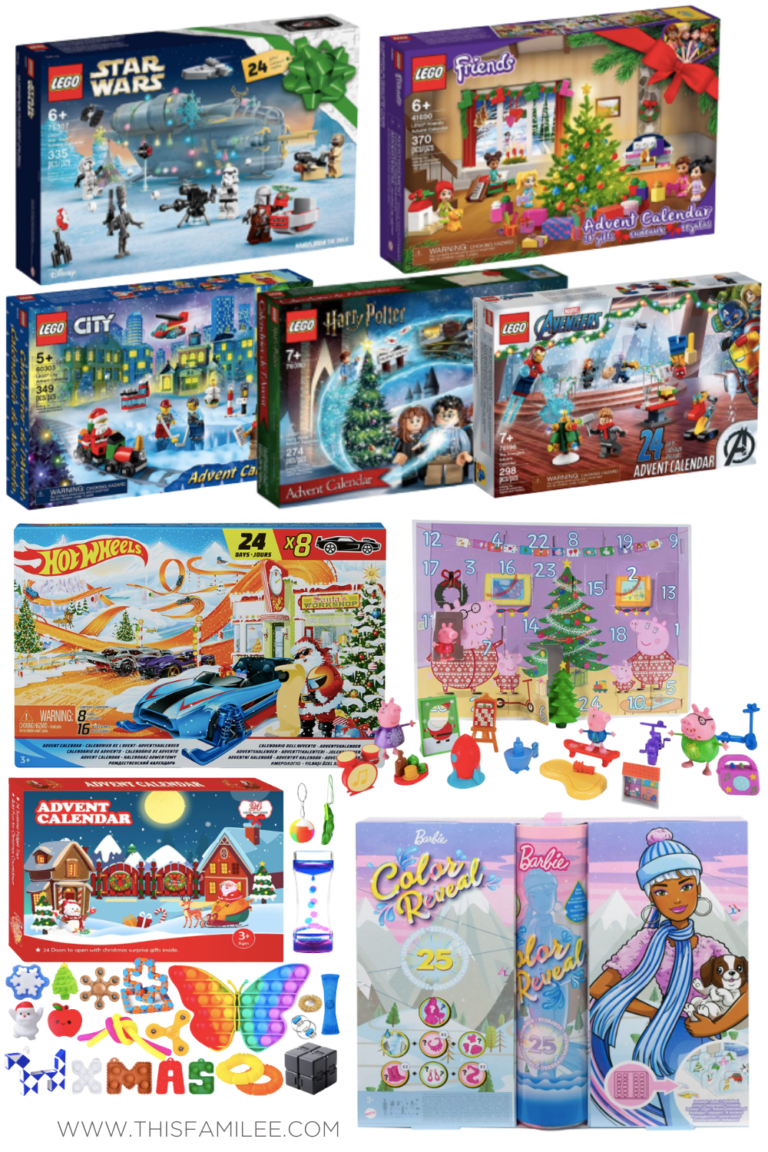 Toy Advent Calendars for Kids - This FamiLee